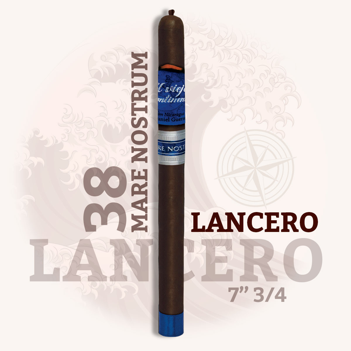 El Viejo Continente Mare Nostrum Lancero prezzo e recensioni - Cigar Smoker Club
