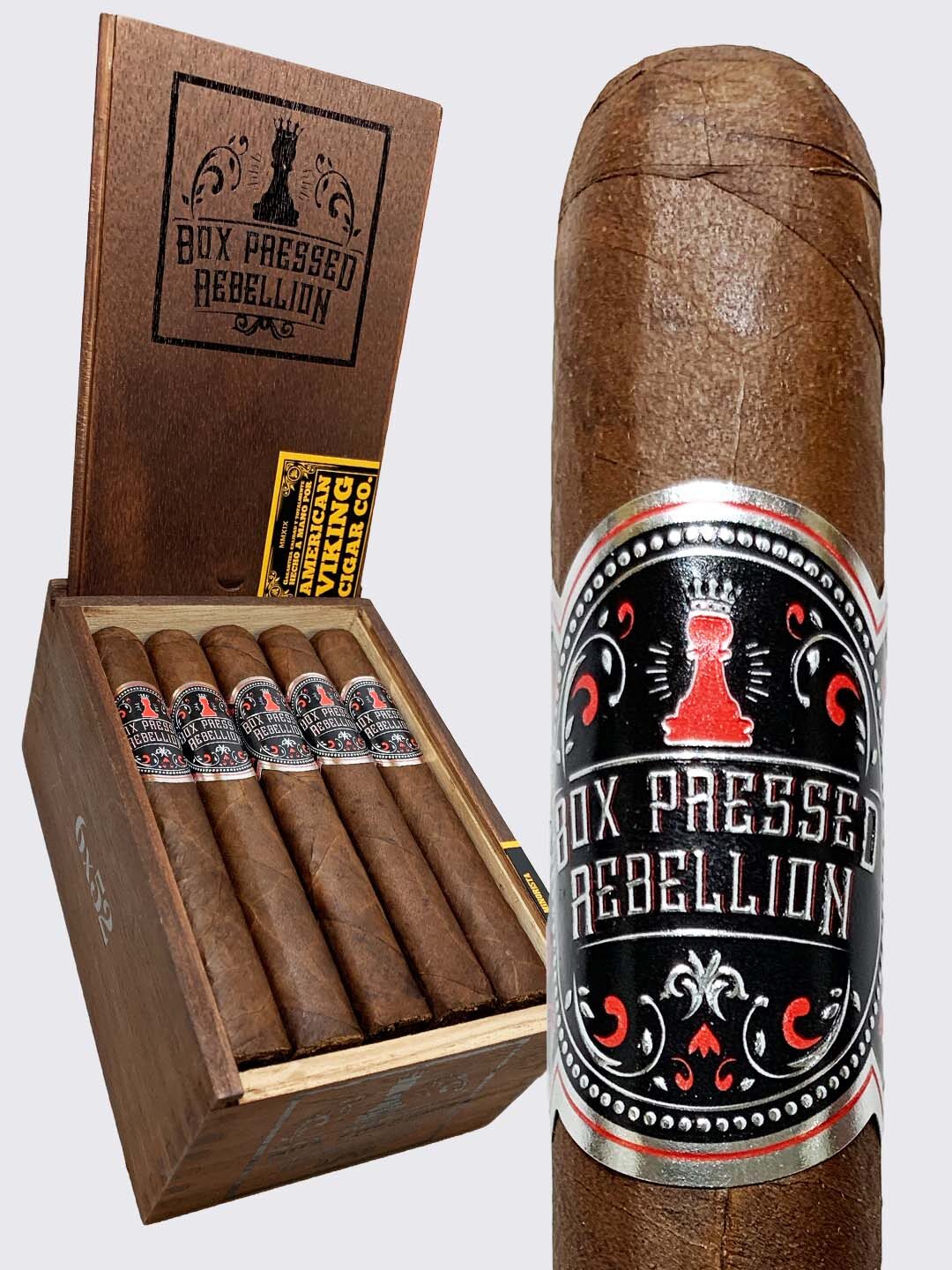 Rebellion Box Pressed Toro Extra precio y opiniones - Cigar Smoker Club