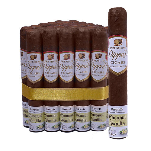 BMC Blue Mountain Cigars Dipped Coconut Vainilla Robusto opiniones ...
