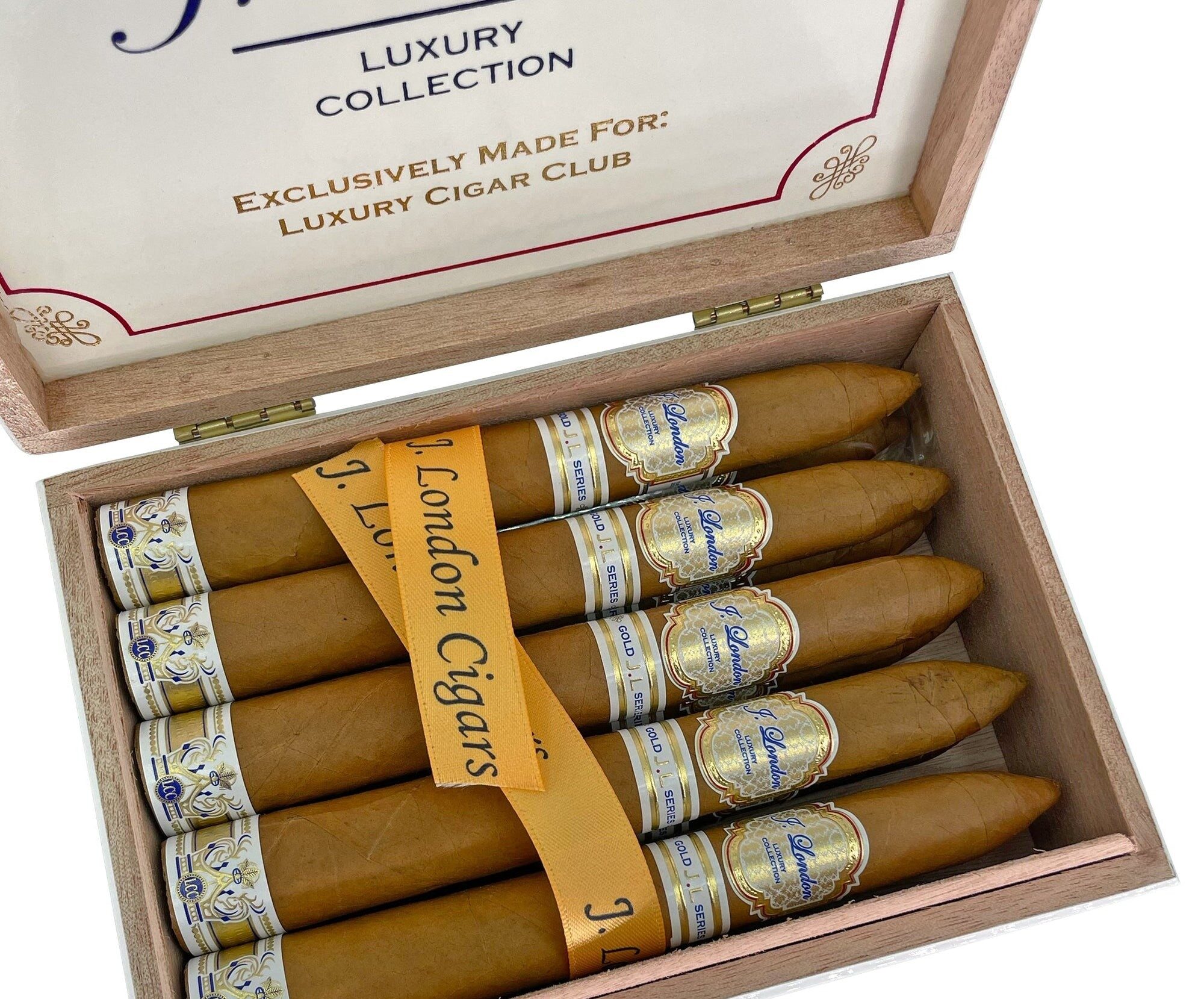 J. London Gold Series Luxury Cigar Club Exclusive Piramides precio y ...