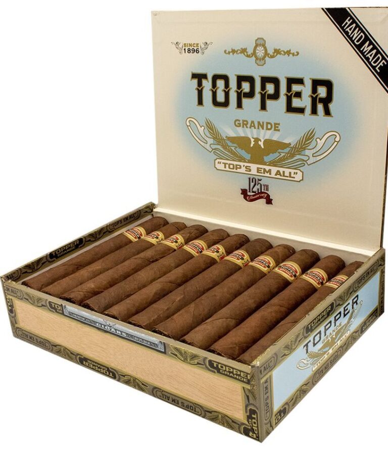 Topper 125th Anniversary Shorty precio y opiniones - Cigar Smoker Club