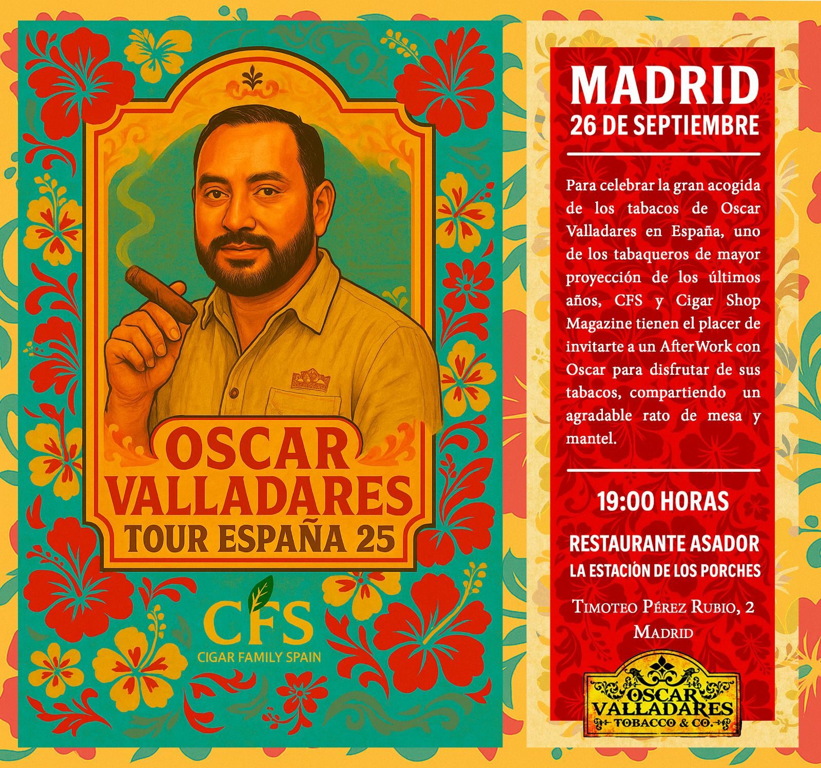 Una noche con Oscar Valladares: puros, cigarros y ron de altura en ...